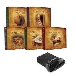 32GB USB Flash Drive with Bible Study Companion Set MP3