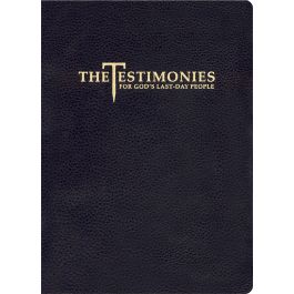 Testimonies for the Church vol 1-9 (Genuine Leather, Black)